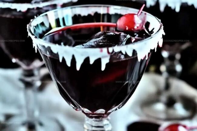 Dracula’s Blood Cocktail Recipe That Spooks in Style - Cook Easy Recipes