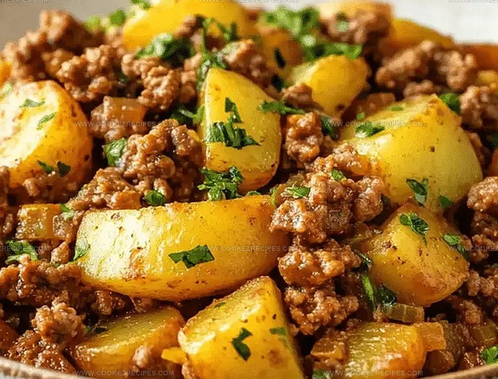 Quick Ground Meat and Potato Skillet Recipe for Cozy Dinners - Cook ...