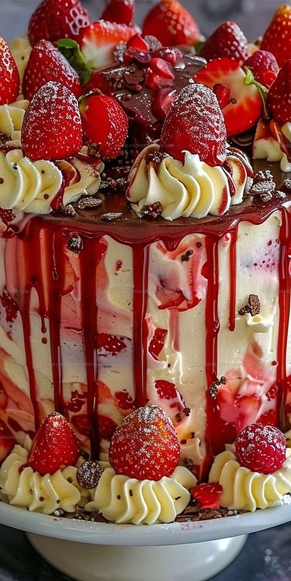 Shake Up Your Dessert Game: Strawberry Seismic Cake Recipe - Cook Easy ...