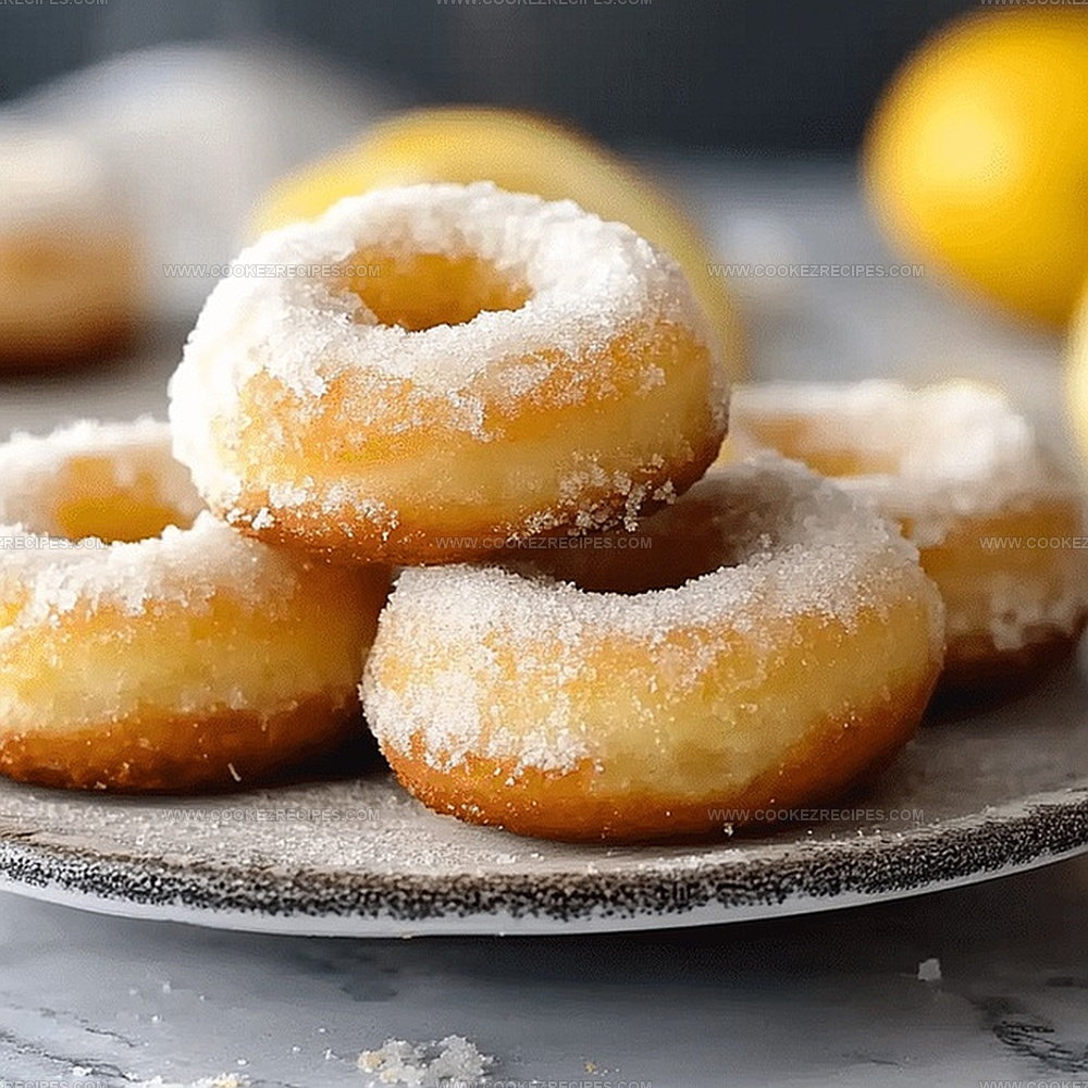 Citrus Swirl Baked Lemon Donuts Recipe That Brings a Smile - Cook Easy ...