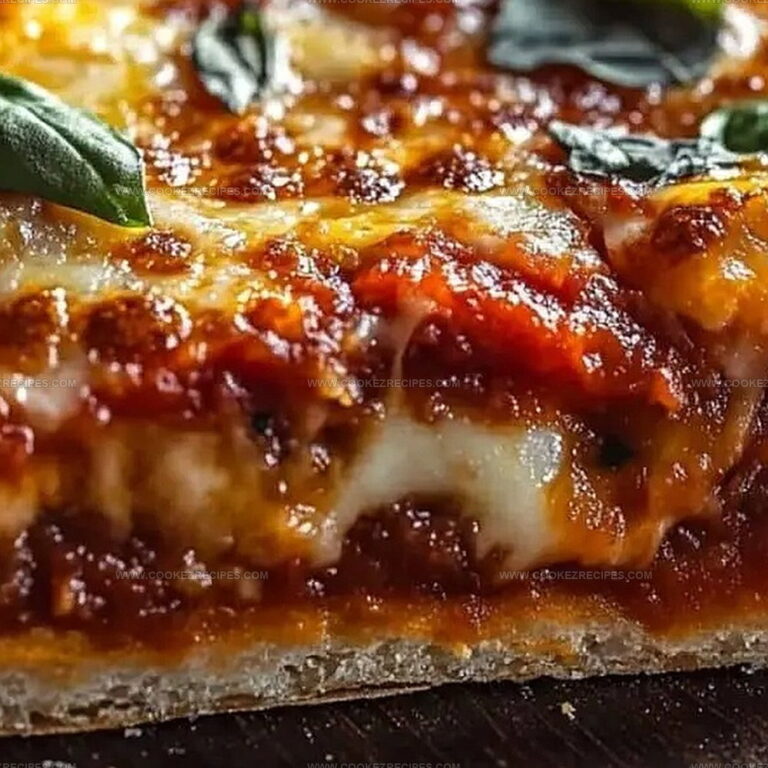 Deep-Dish Pizza Pie Recipe for Homemade Comfort Fans - Cook Easy Recipes